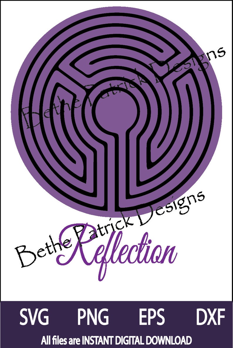 Reflection Labyrinth, Finger Labyrinth, Intention, Affirmation ...