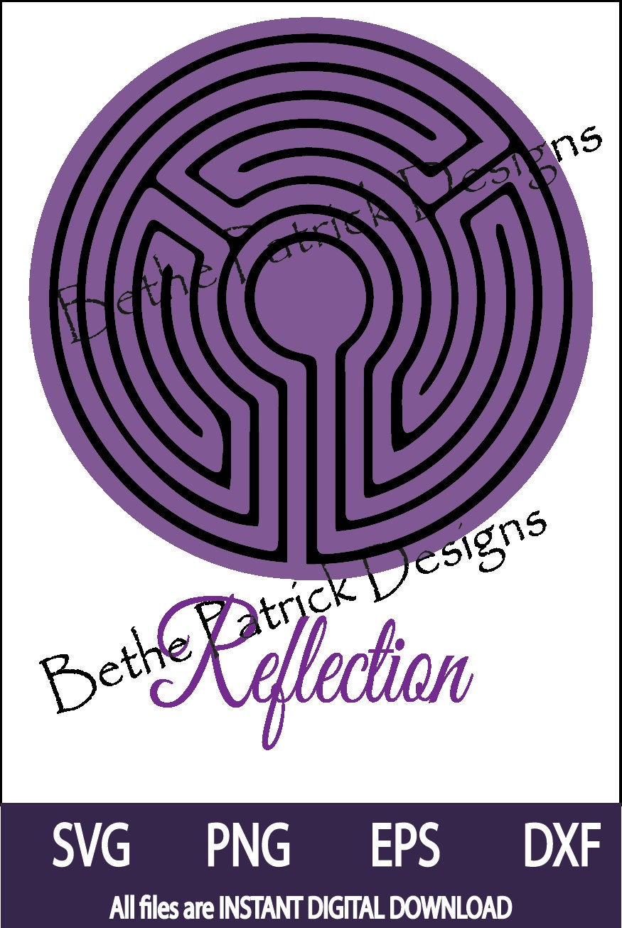Reflection Labyrinth, Finger Labyrinth, Intention, Affirmation ...