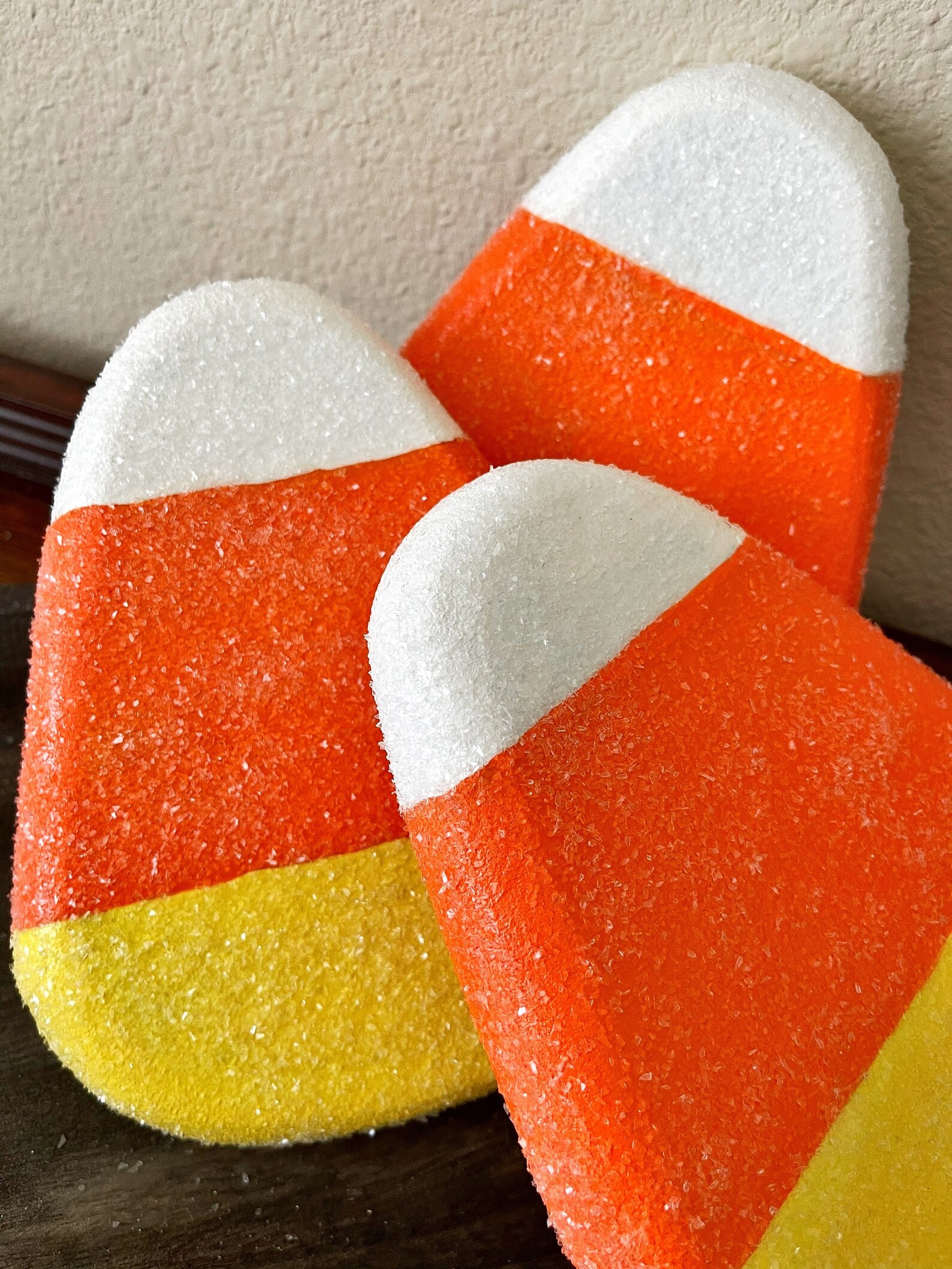 Fake Candy Corn Faux Candy Halloween Decoration Tiered Etsy