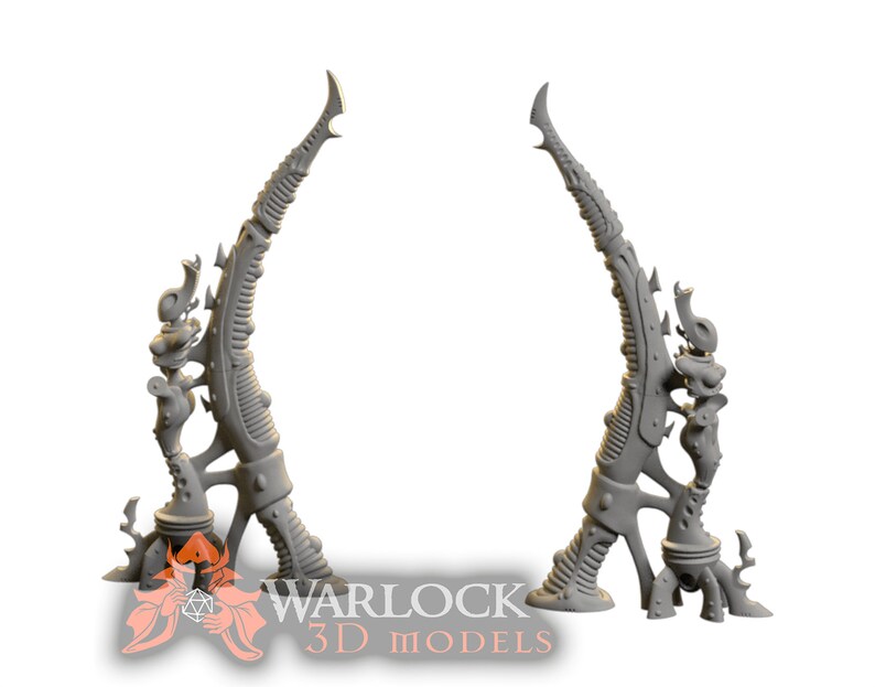 Space Elf Dimensional Gate 3D Printable STL - Etsy