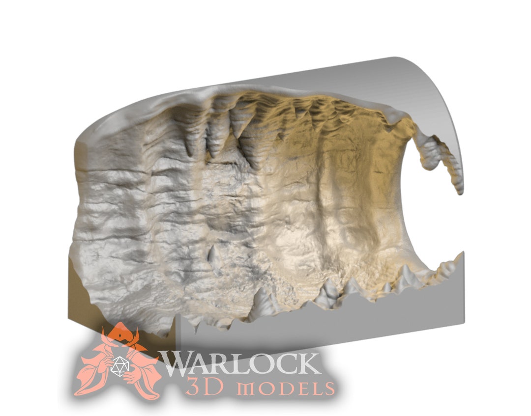 Dark Cave Diorama STL File - Etsy