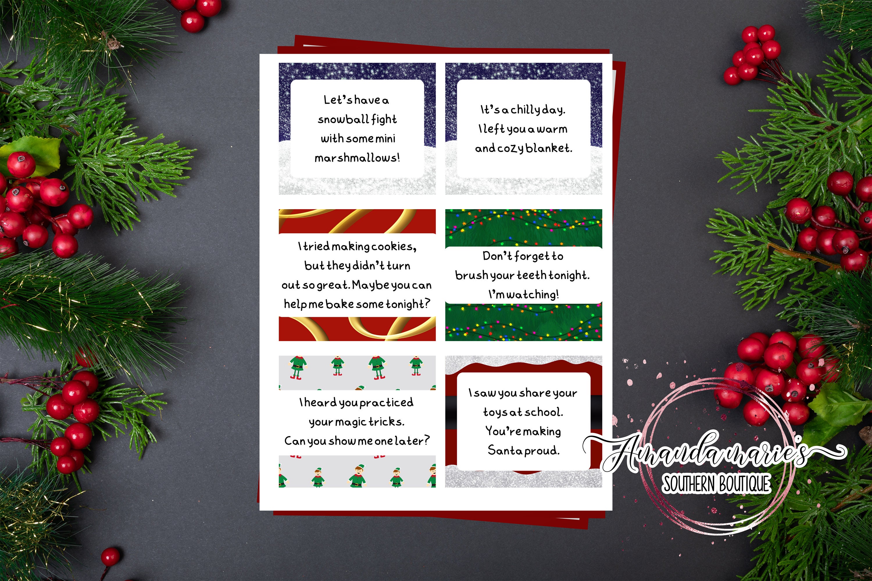 Elf | Elf Notes | Elf Prop Idea | Christmas Activities | Elf Mischief ...