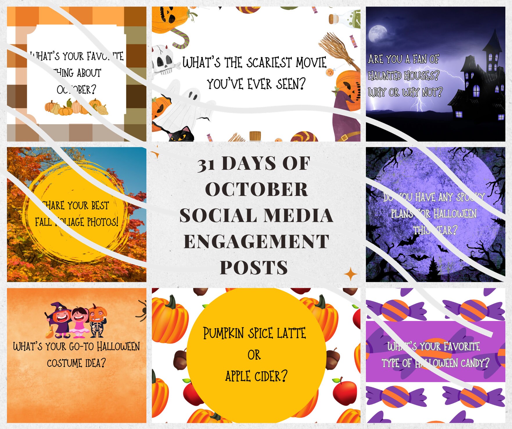 Direct Sales Ready Made Fall Time Posts October Social Media Posts ...