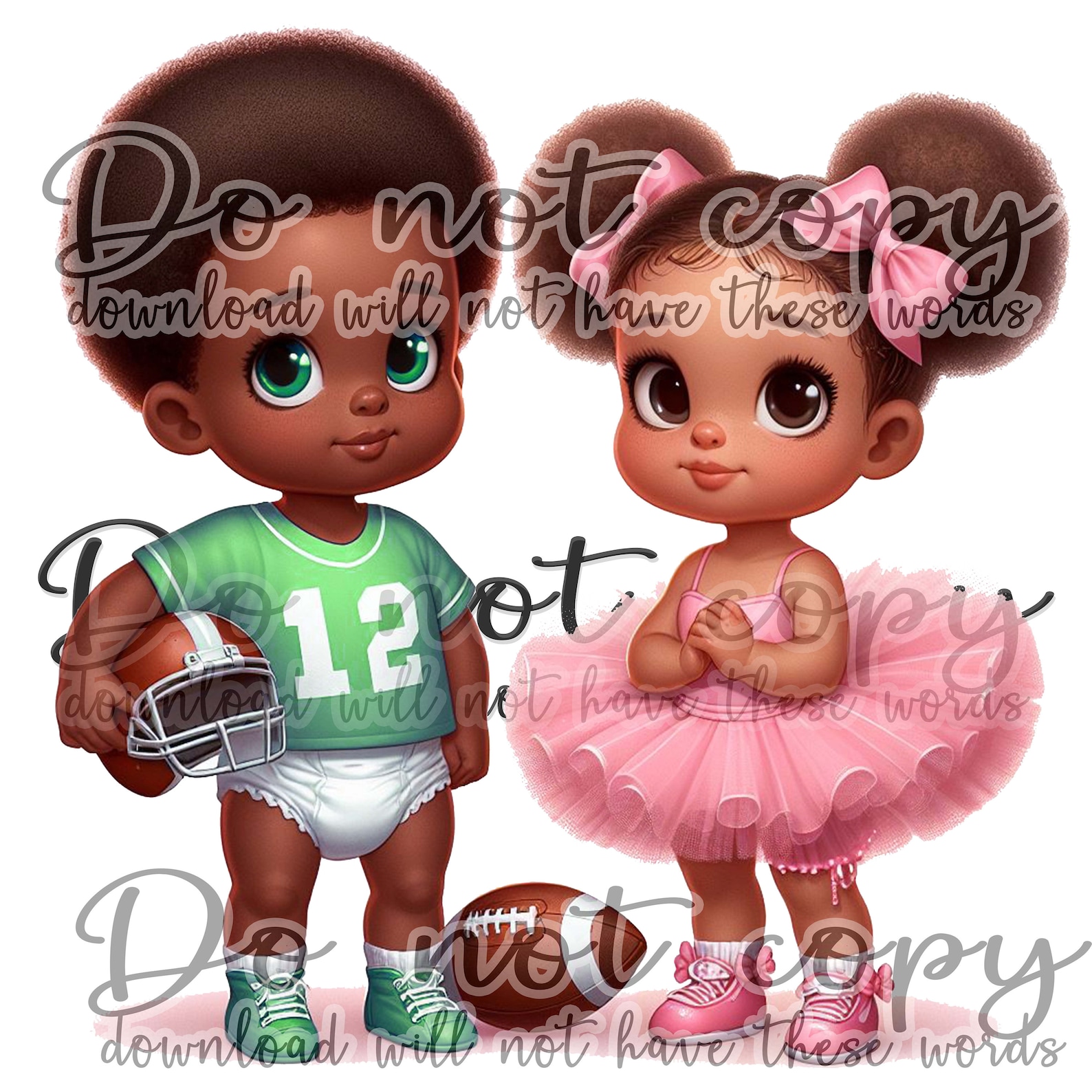 Touchdown or Tutus PNG, Gender Reveal PNG, Pink or Green, Pregnancy ...