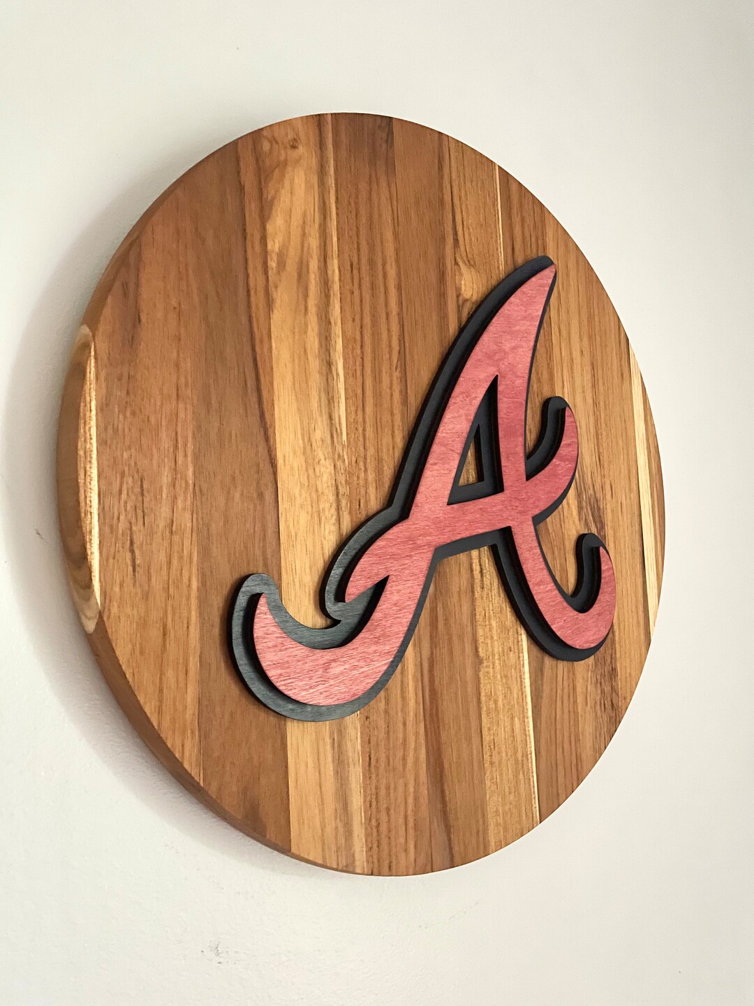 Atlanta Braves MADE TO ORDER Wooden Wall Art - Etsy