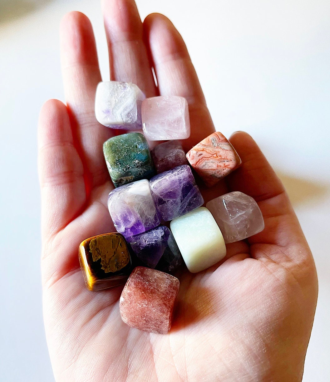 Crystal Cubes Crystal Carving Crystal Cube Selection Large - Etsy