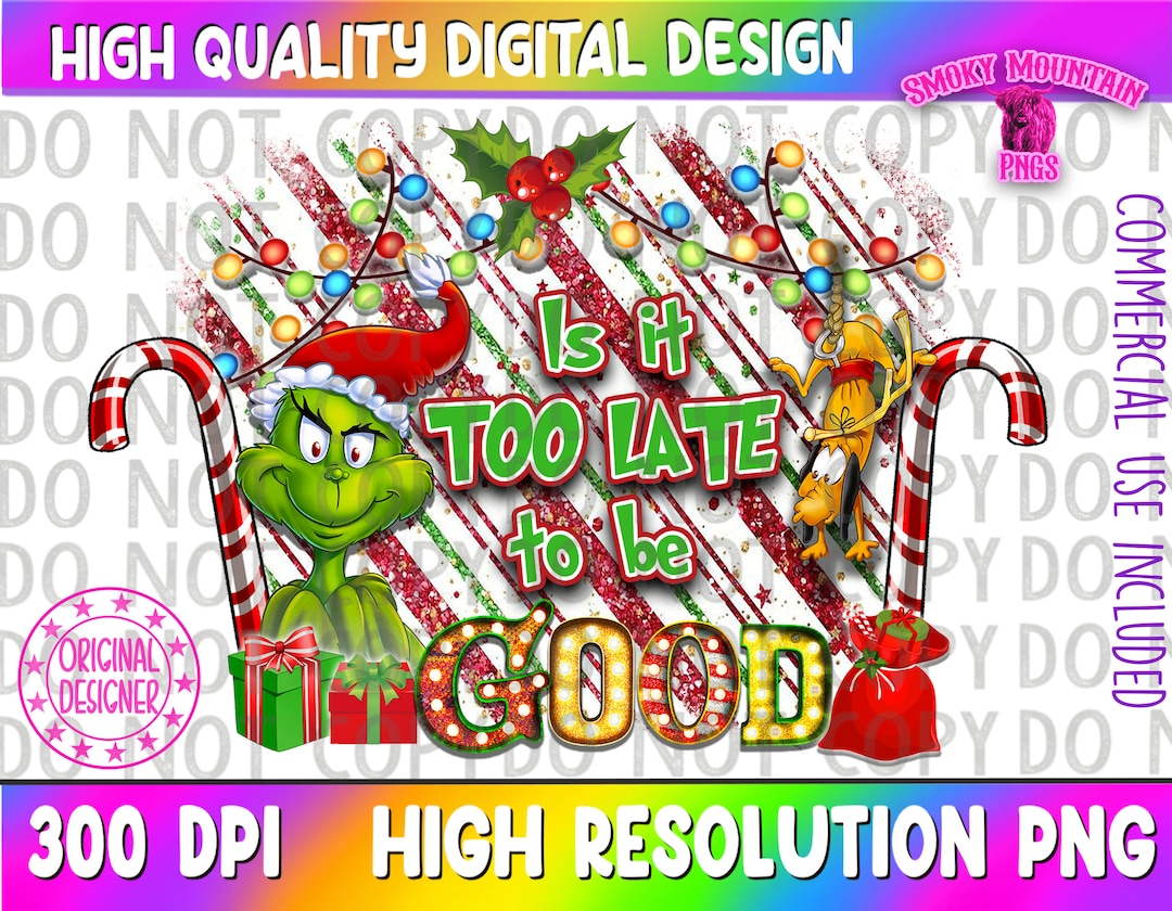 Grinch Png | Christmas Png | the Grinch Png| Christmas Sublimation ...