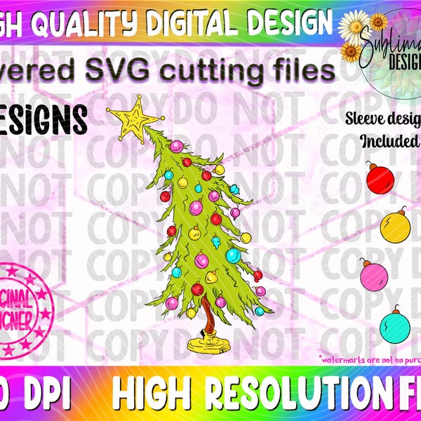 Grinch Machines Template - Etsy