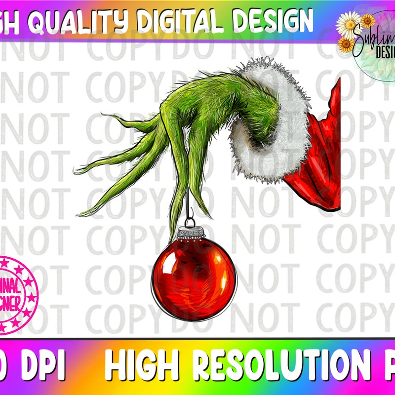 Grinch Arm Svg - Etsy