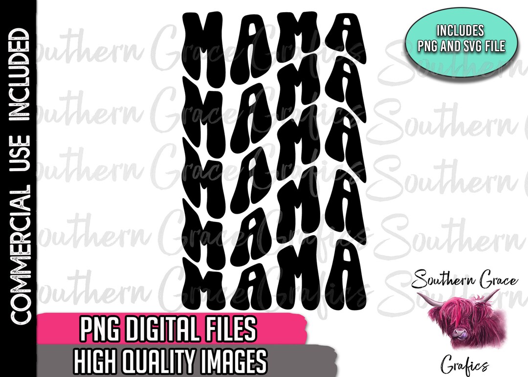 Mama Png Mother's Day Sublimation Mom Png Country Sublimation Mama ...