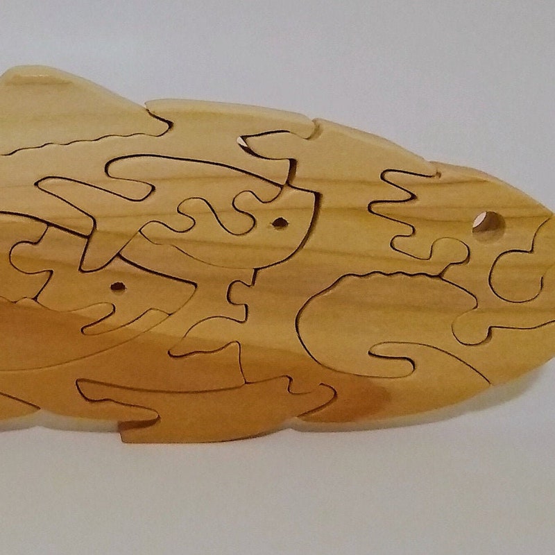 Wooden Fish - Etsy