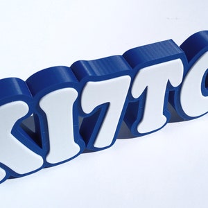 Personalized 3D Printed Ham Radio Call Sign 2" - A Unique Present for ...