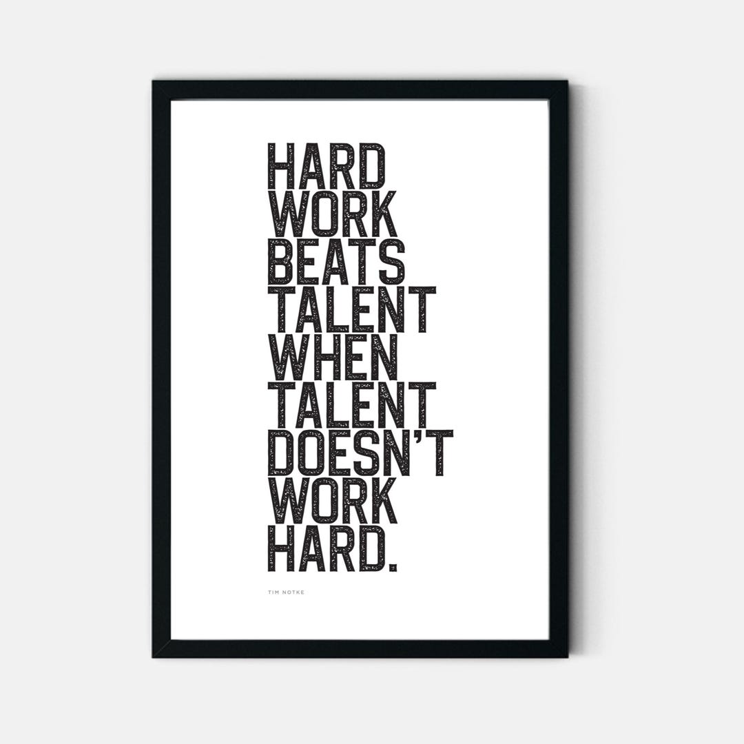 Famous Inspirational Sports Quote Printable Poster in Black & White for ...