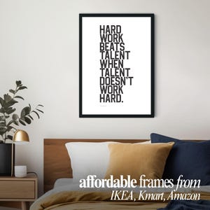 Famous Inspirational Sports Quote Printable Poster in Black & White for ...