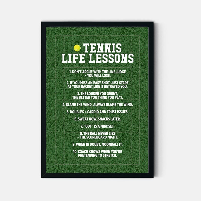 Tennis Sayings - Etsy