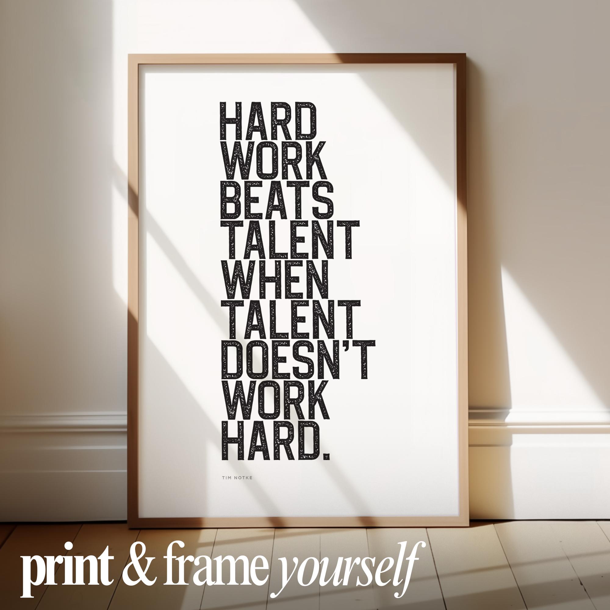 Famous Inspirational Sports Quote Printable Poster in Black & White for ...