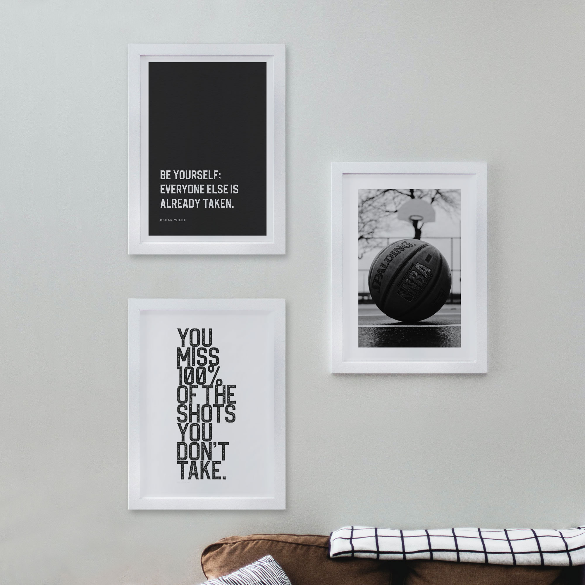Basketball Print Set of 3 for Boys NBA Basketball Printable - Etsy