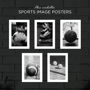 Basketball Print Out Poster for Boys Room Decor Landscape Wall Art ...