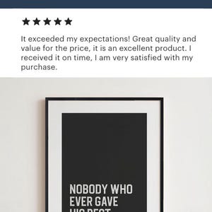 Inspirational Sports Quote Printable Poster Black & White for Teen Dorm ...