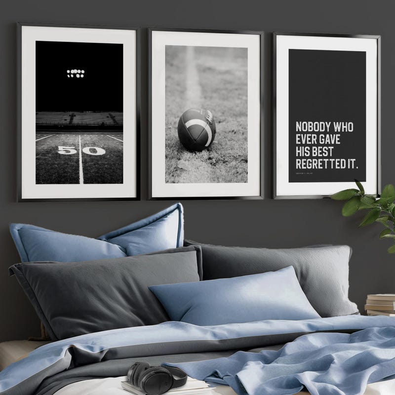 3 Set Sports Kids Poster - Etsy