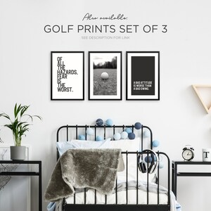 Printable Golf Club Wall Art Print Golf Ball Sports Poster - Etsy