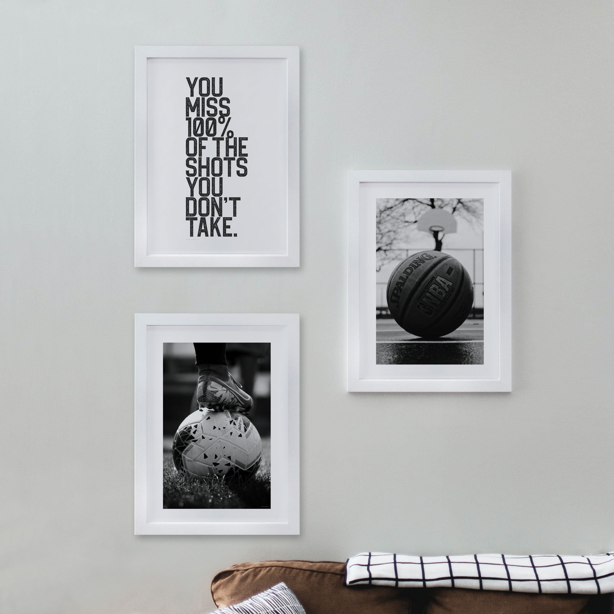 Sports Print Set of 3 for Boys Soccer Basketball Printable - Etsy