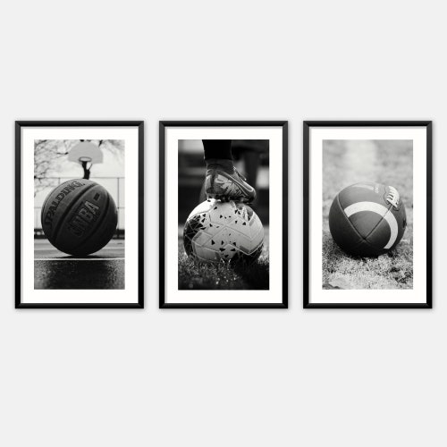 Basketball Print Set of 3 for Boys NBA Basketball Printable - Etsy ...