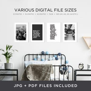 NFL Football Posters for Teen Boys Room Decor Set of 4 Sports Themed ...