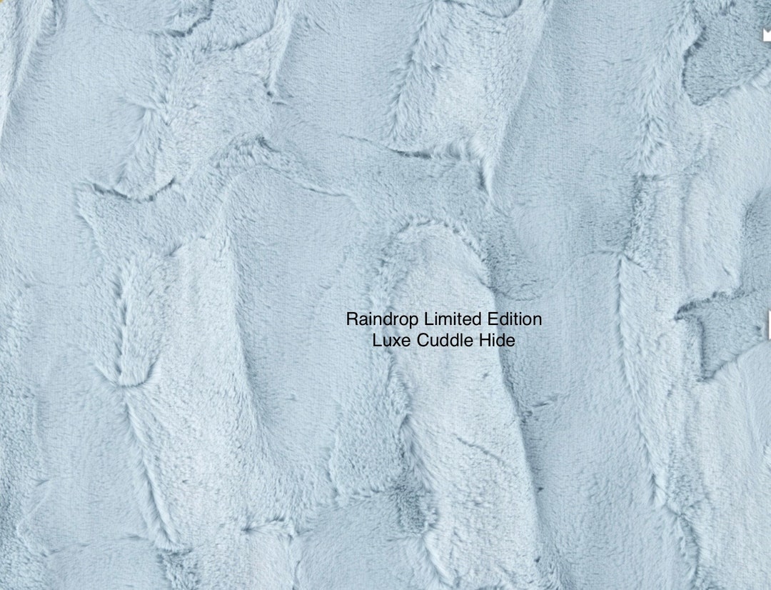 Raindrop Quartz Limited Edition Luxe Cuddle Hide Minky From Shannon Fabrics - Etsy