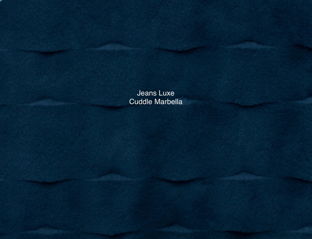 Jeans Luxe Cuddle Marbella by Shannon Fabrics - Etsy