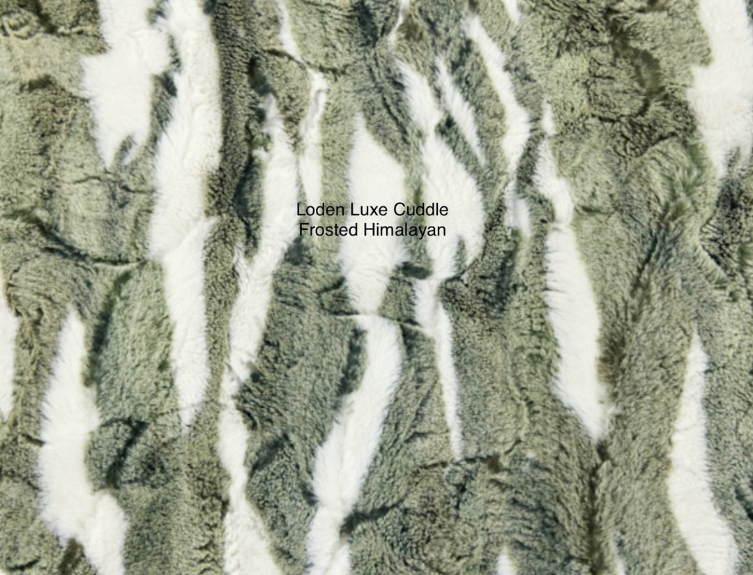 Loden Luxe Cuddle Frosted Himalayan Minky From Shannon Fabrics - Etsy