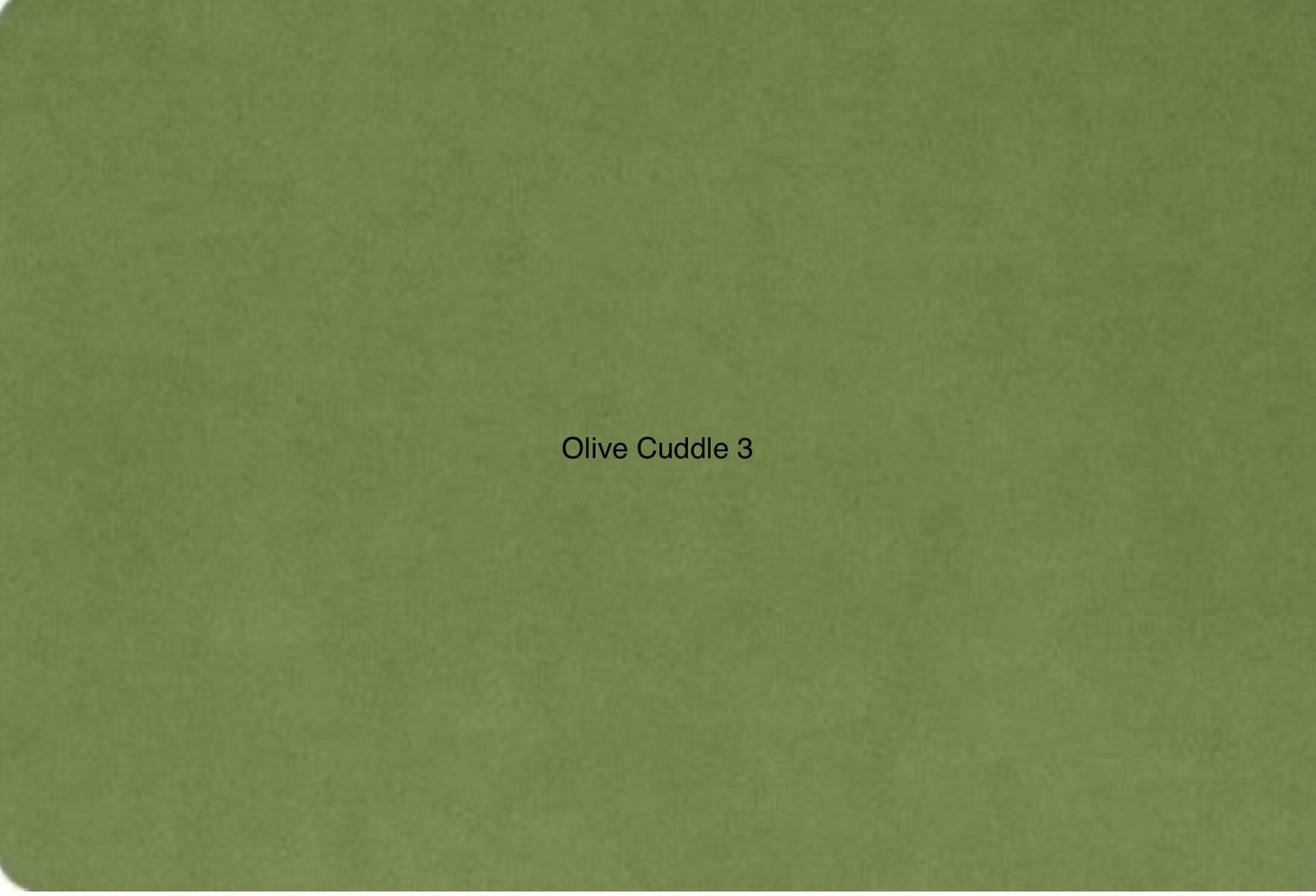 Olive Solid Smooth Cuddle 3 Minky From Shannon Fabrics - Etsy