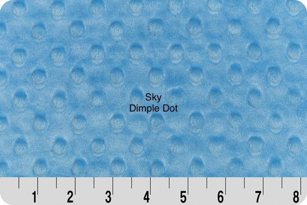Sky Cuddle Dimple Minky From Shannon Fabrics - Etsy