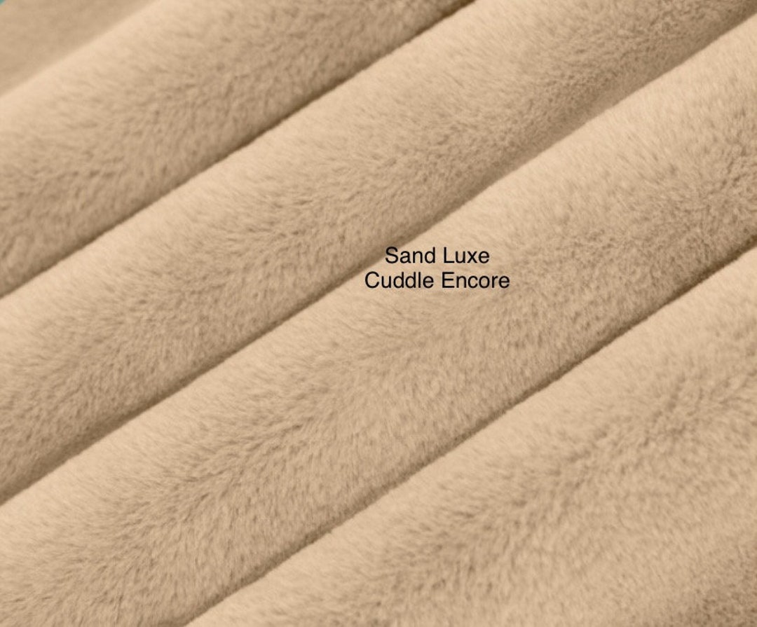 Sand Luxe Cuddle Encore by Shannon Fabrics - Etsy