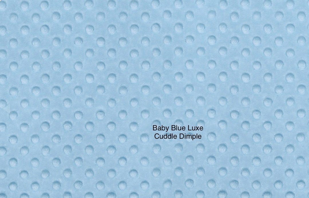 Baby Blue Cuddle Dimple Shannon Minky - Etsy