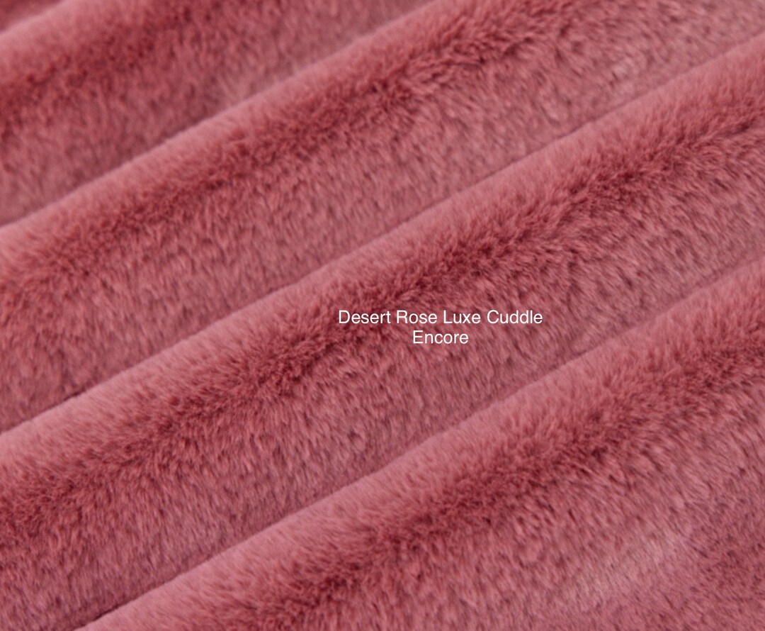 Desert Rose Luxe Cuddle Encore by Shannon Fabrics - Etsy