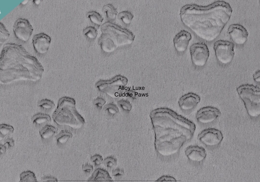 Embossed Paws - Alloy Luxe Cuddle Paws - Etsy