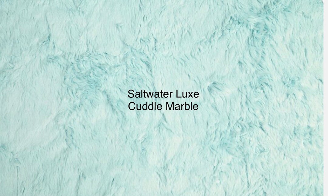 Saltwater Luxe Cuddle Marble Minky From Shannon Fabrics - Etsy