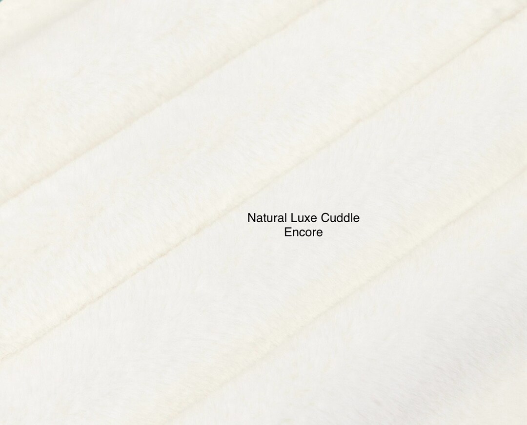 Natural Luxe Cuddle Encore by Shannon Fabrics - Etsy