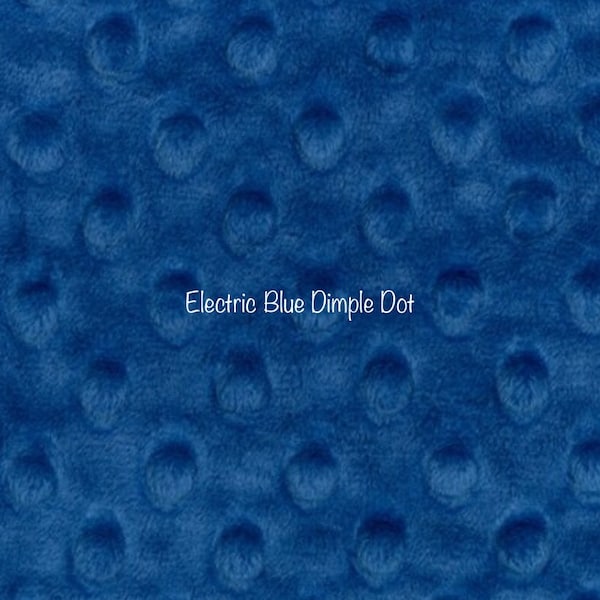 Electric Blue Fabric - Etsy