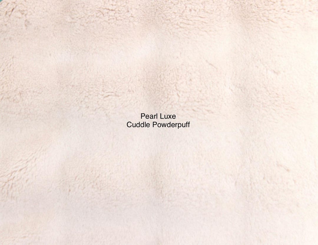 Pearl Luxe Cuddle Powderpuff Minky by Shannon Fabrics - Etsy