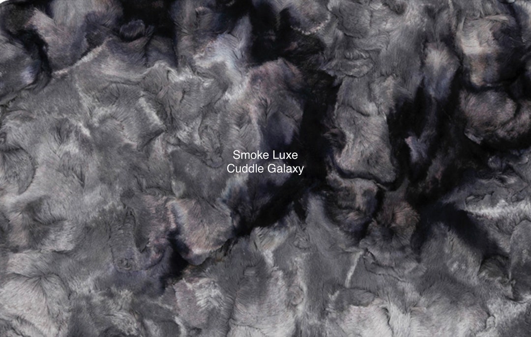 Smoke Luxe Cuddle Galaxy Minky From Shannon Fabrics - Etsy