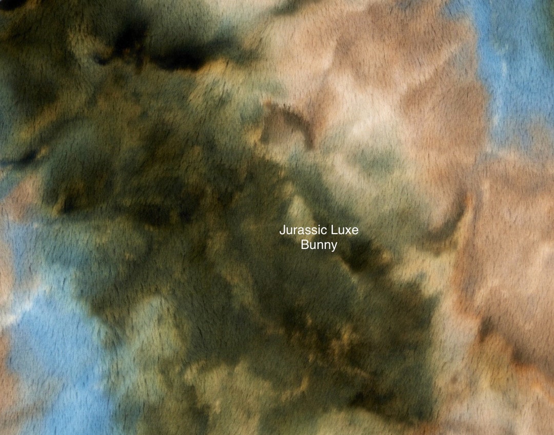 Jurassic Luxe Cuddle Fusion Bunny by Shannon Fabrics - Etsy