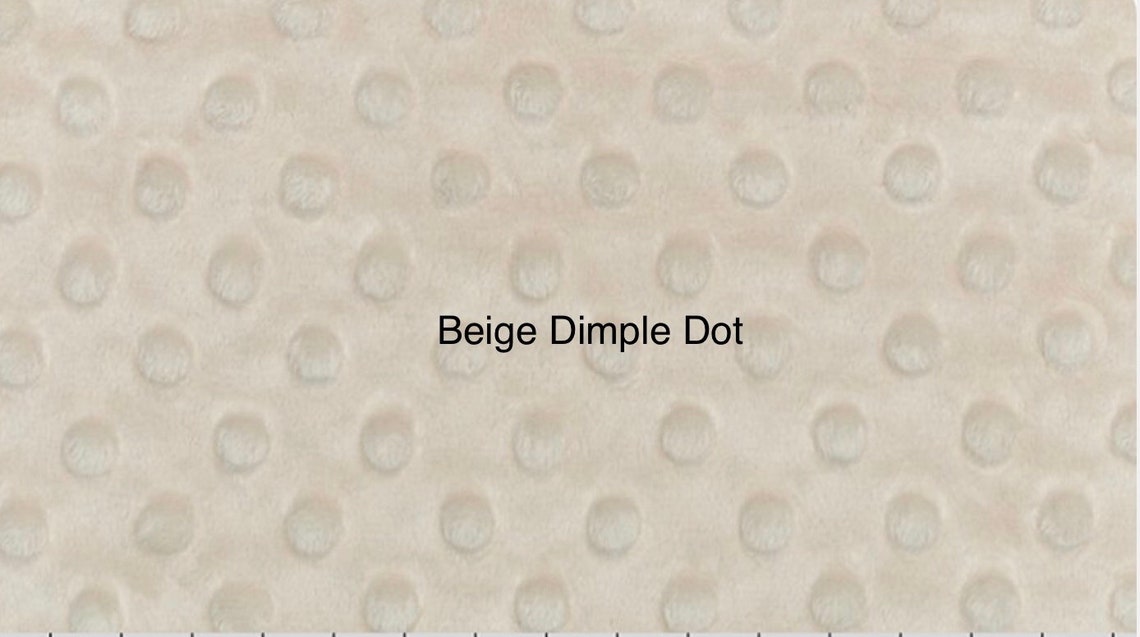 Beige Cuddle Dimple Minky From Shannon Fabrics - Etsy