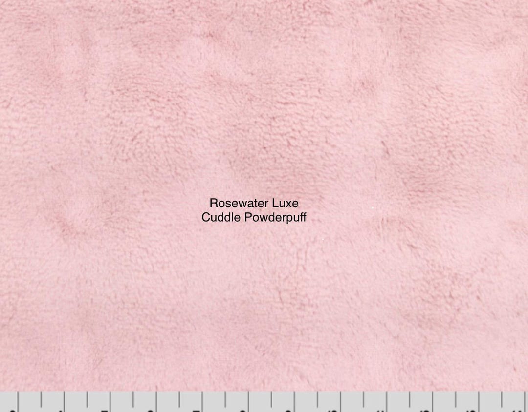 Rosewater Luxe Cuddle Powderpuff Minky by Shannon Fabrics - Etsy