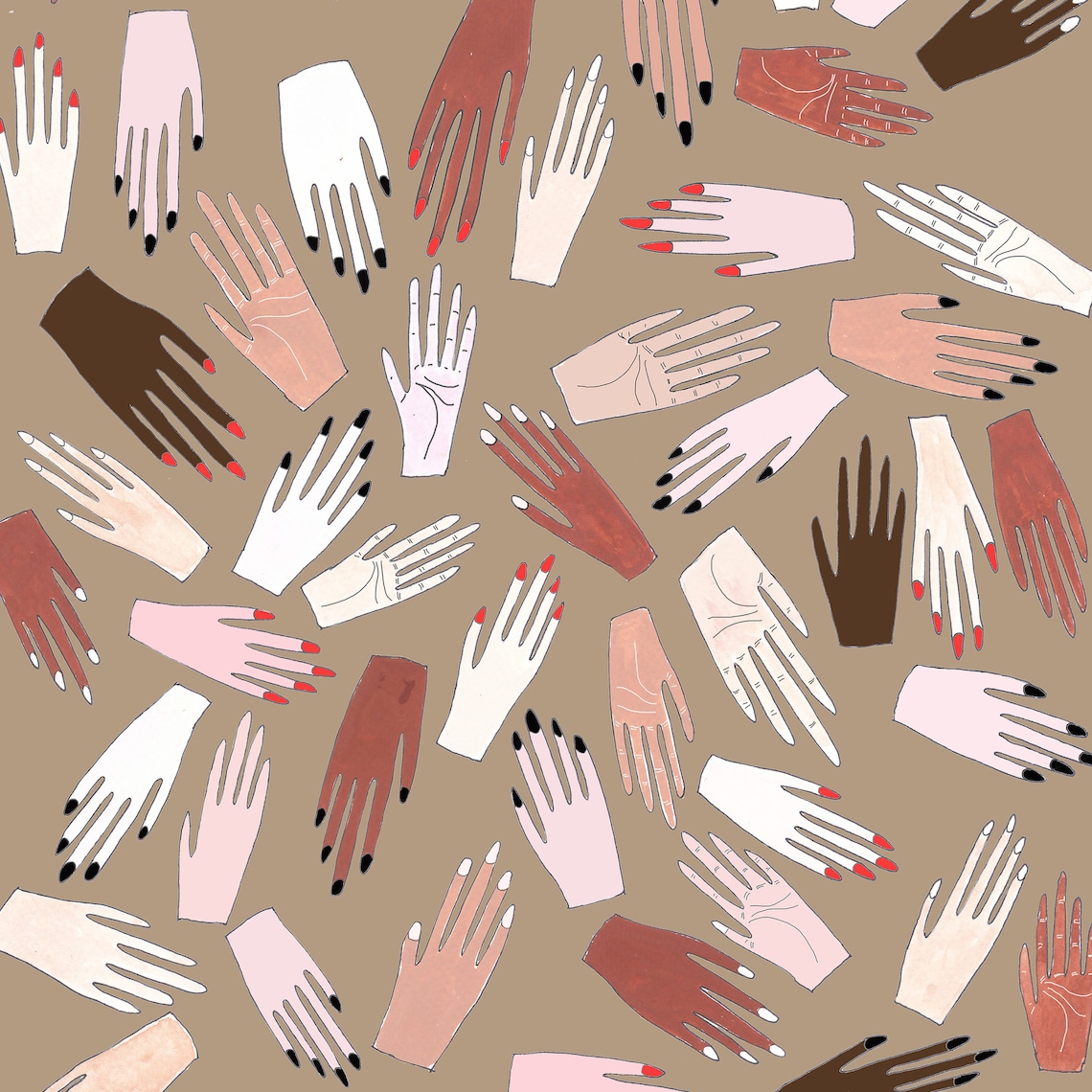 Art Print Mani Wall Art Home Decoration Stampa Giclée - Etsy