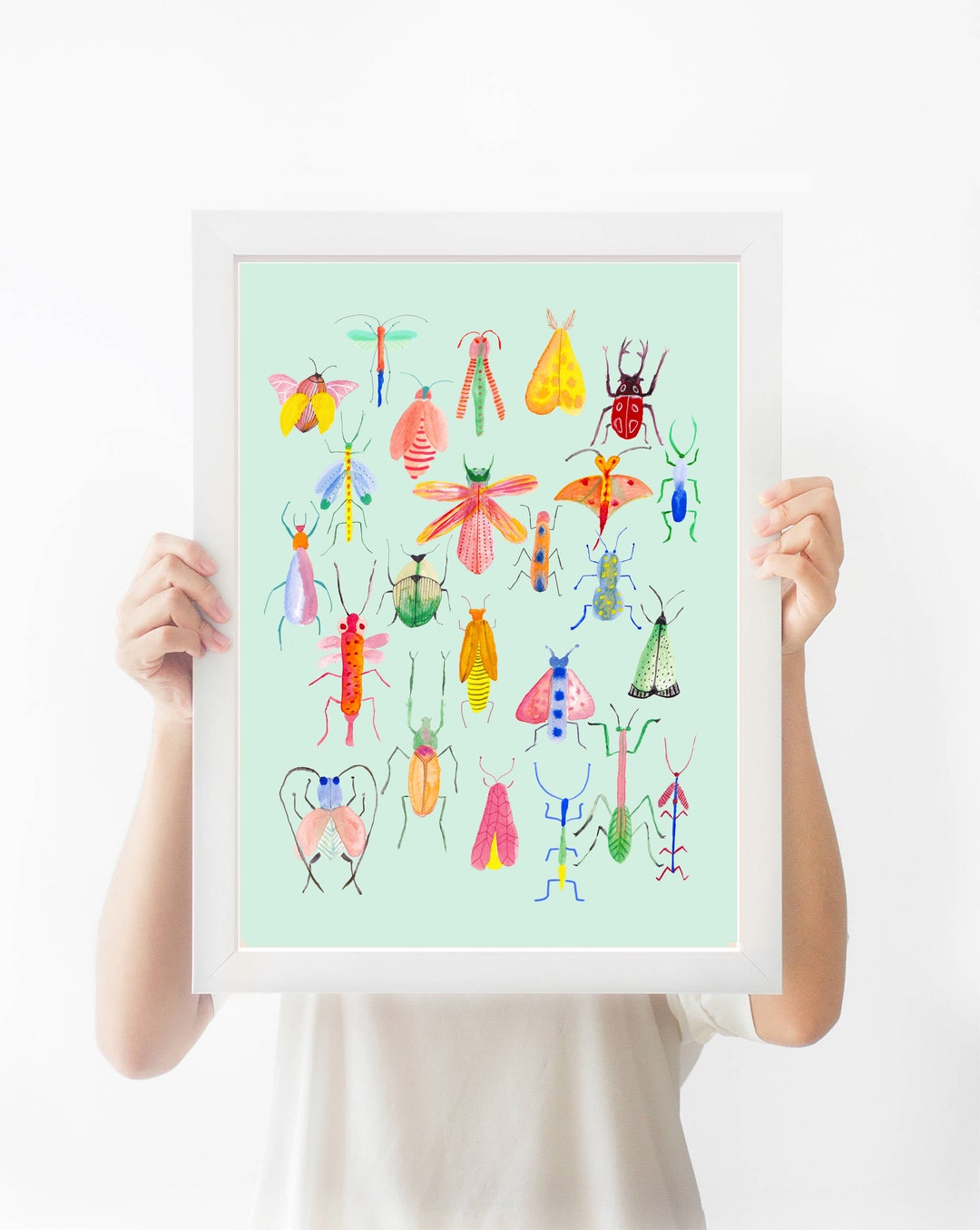 Bugs , Art Print Giclée, Wall Art, Illustration - Etsy