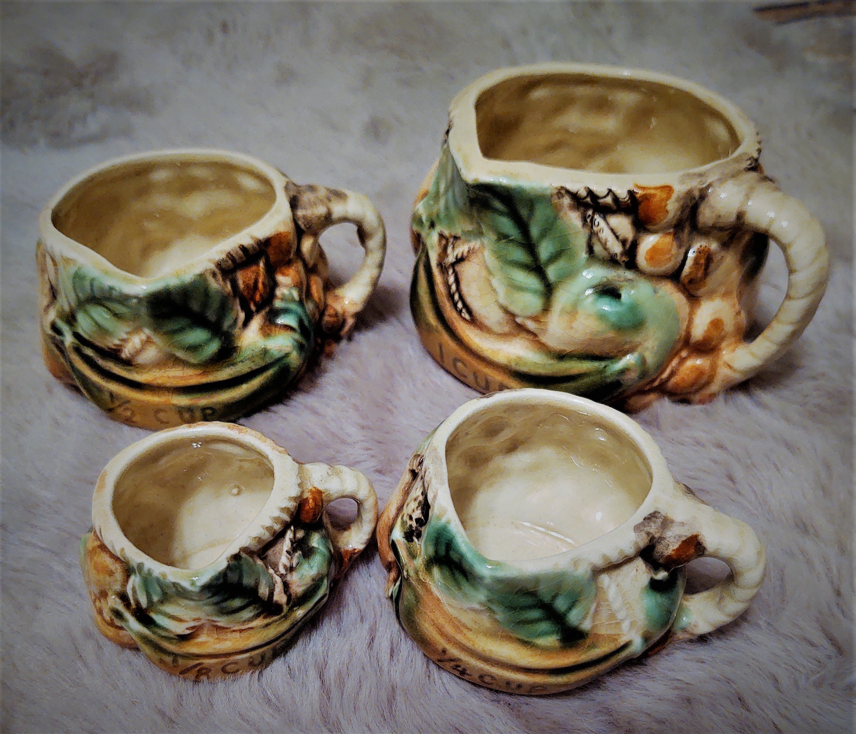 Vintage Fruit Measuring Cups - Etsy