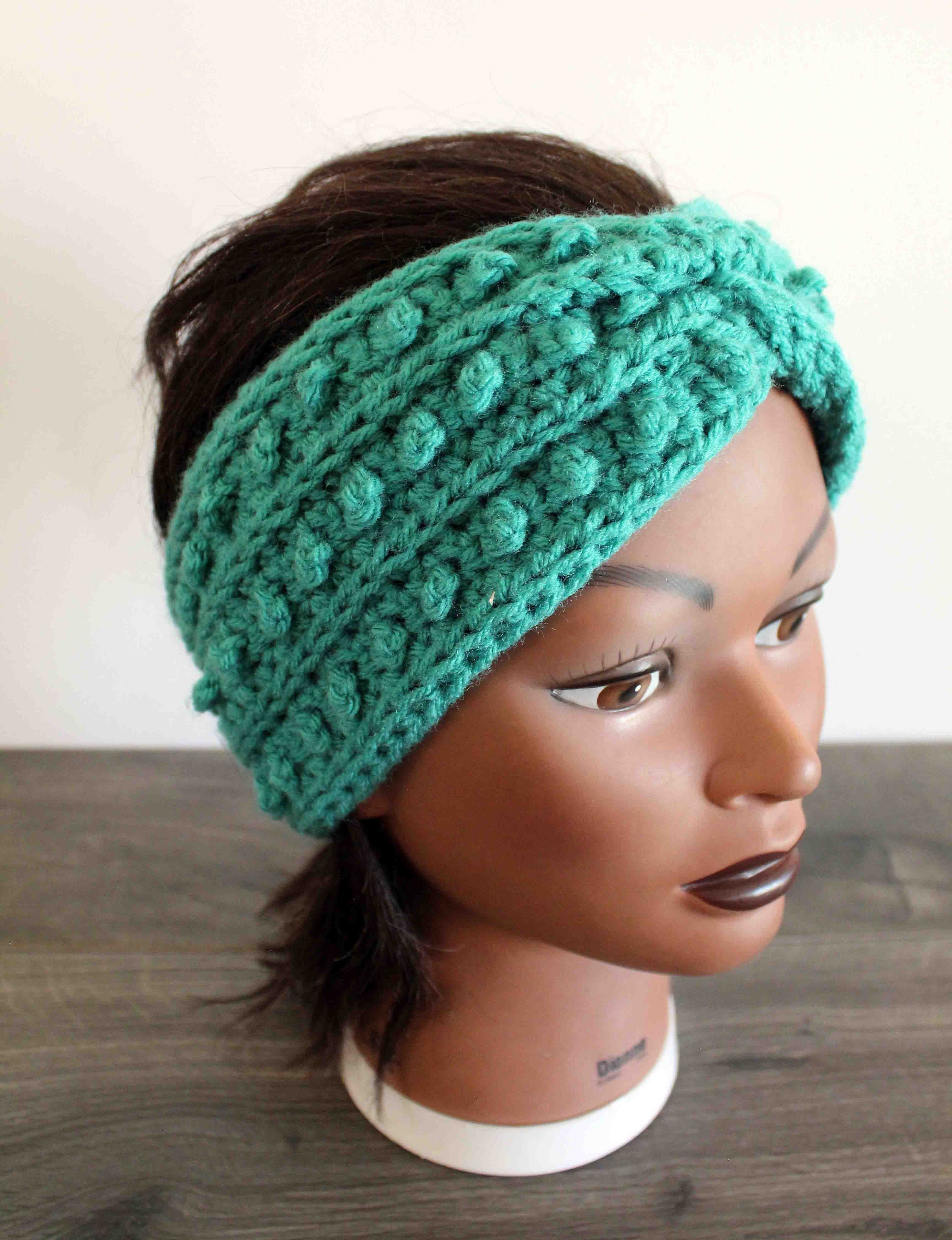 Twisted Headband Crochet Ear Warmer Headband Handmade Earwarmers