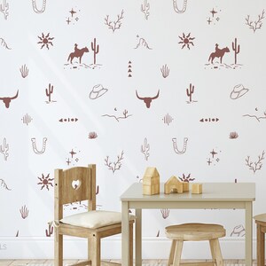 Wild West Wall Decals / Removable Decals / Western Theme Decals ...